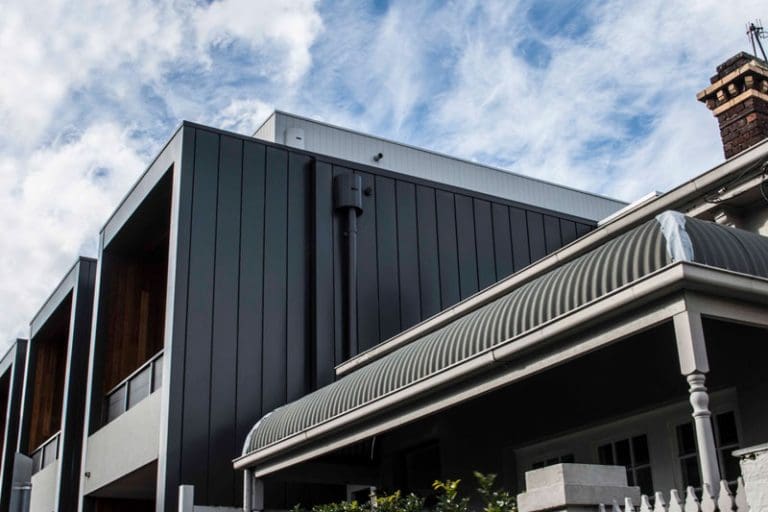 Argo Apartments features Interlocking cladding by Metal Cladding Systems