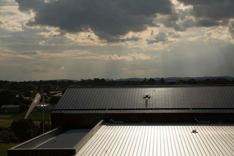 Kilmore Hospital Building One features Nailstrip and Snaplock cladding ...