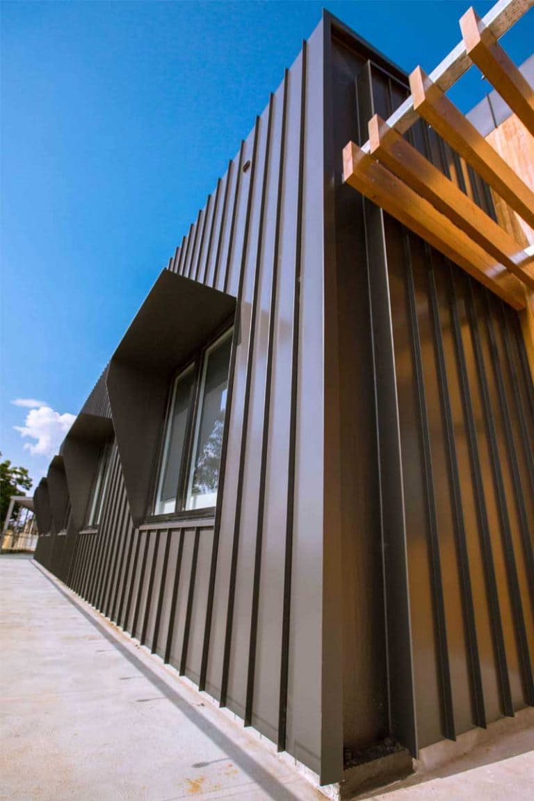 Kilmore Hospital Building One features Nailstrip and Snaplock cladding ...