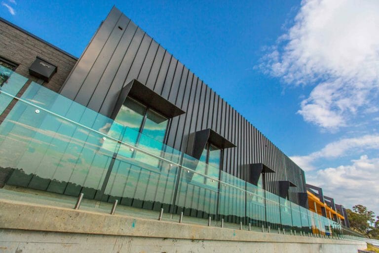 Kilmore Hospital Building One features Nailstrip and Snaplock cladding ...