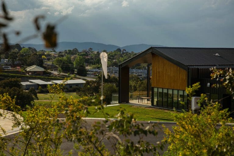 Kilmore Hospital Building One features Nailstrip and Snaplock cladding ...