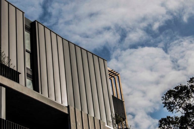 York Apartments features Standing Seam cladding by Metal Cladding Systems