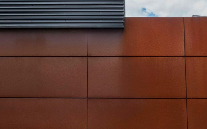 New Street features Cassette Panel cladding by Metal Cladding Systems