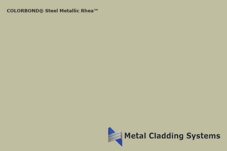 ColorbondRhea_MetalcladdingSystems - Metal Cladding Systems